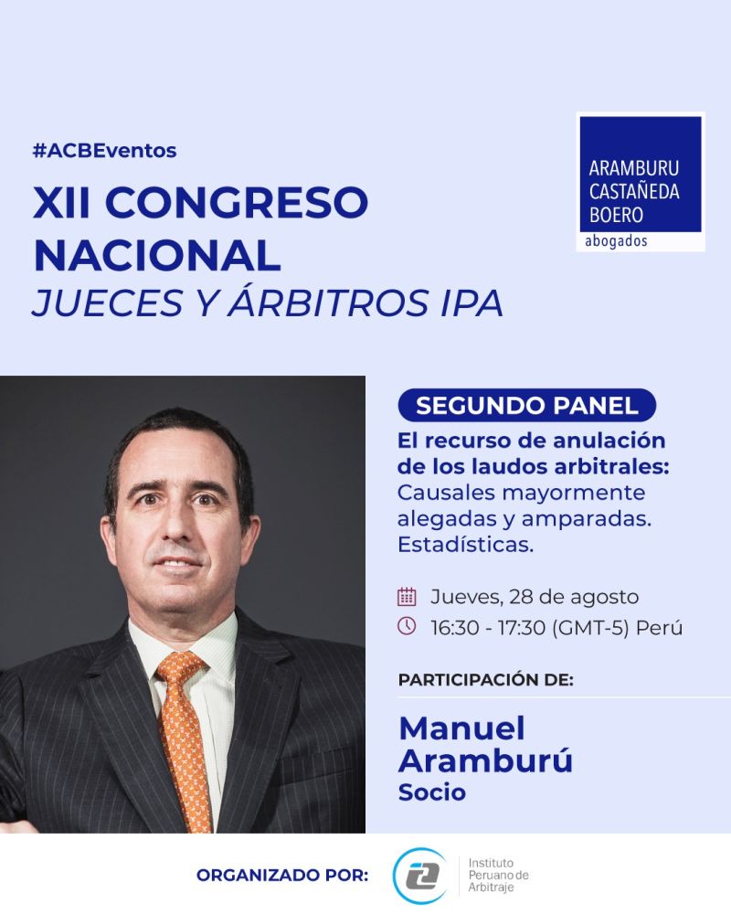 XII Congreso Nacional de Jueces y Árbitros IPA | ACB Abogados